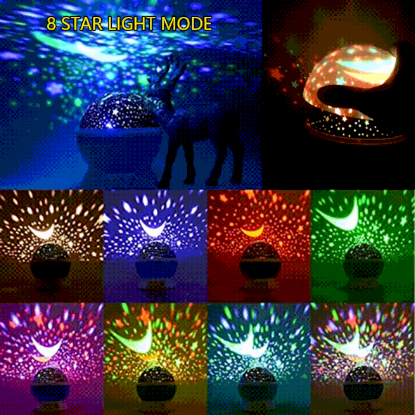 Starry Night Light Projector - MANO • მანო