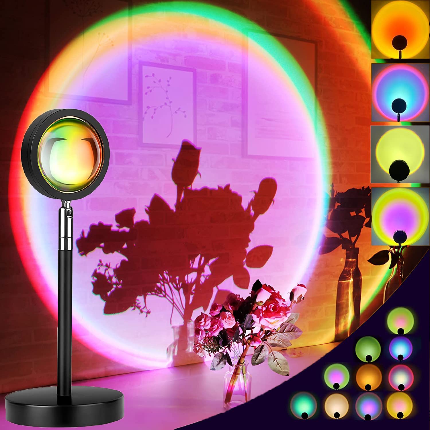RGB Sunset Lamp 16 Colors - MANO • მანო